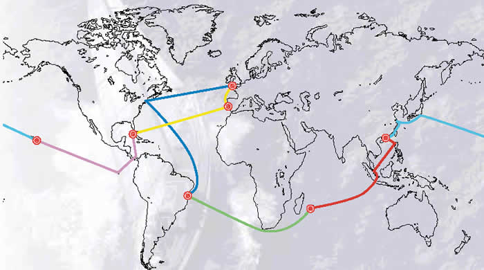 Mark Osgood's Round the World Sailing Venture